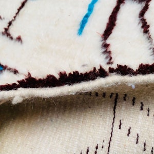 CUSTOM Azilal Rug New Berber Design Hand-knotted Moroccan Wool Rug ...