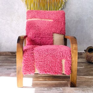 Moroccan Lounge Chair - Handcrafted Moroccan Colors - Mid-century ...