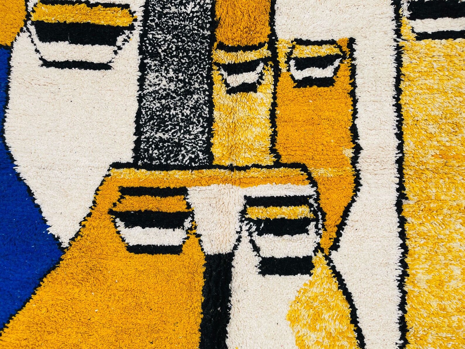 Modern Ben Ourain Carpet 8.3 Ft X 11.1 Ft Moroccan Rug - Etsy