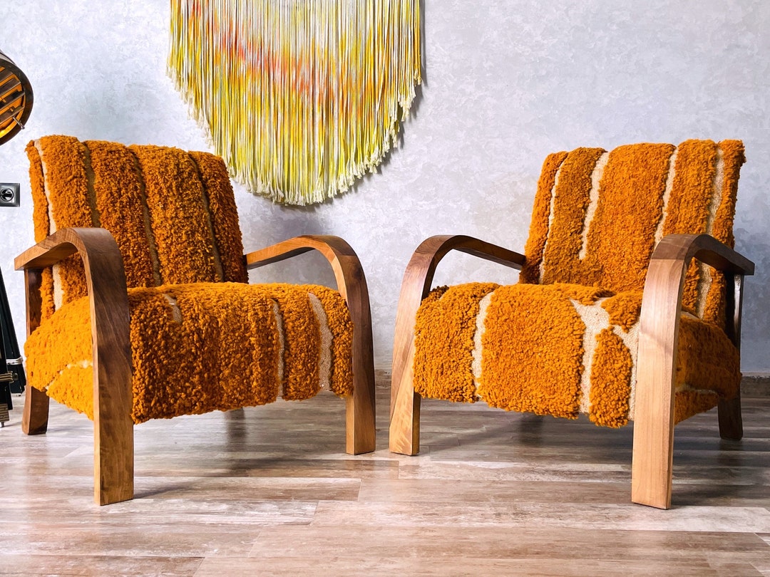 Custom Moroccan Lounge Chair - Custom Handcrafted Moroccan Colors - Mid ...