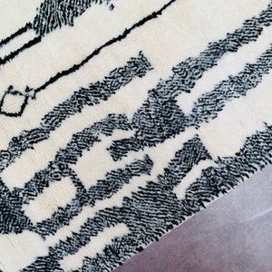 CUSTOM Azilal Rug - New Berber Design Hand-knotted Moroccan Wool Rug ...