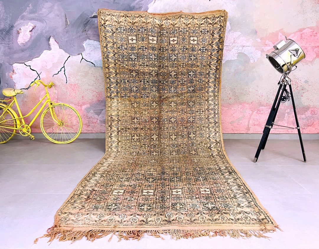 Vintage Boujaad Rug, Authentic Moroccan Rug 5x12 Ft, Furniture and ...