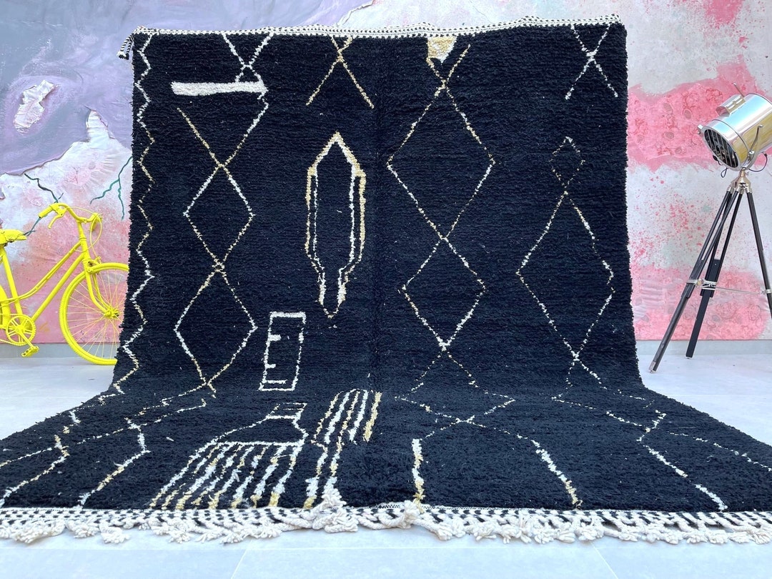 Moroccan Berber Rug - Beni Ourain Rug - All Wool Berber Rug - Custom ...