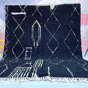 Moroccan Berber Rug - Beni Ourain Rug - All Wool Berber Rug - Custom ...