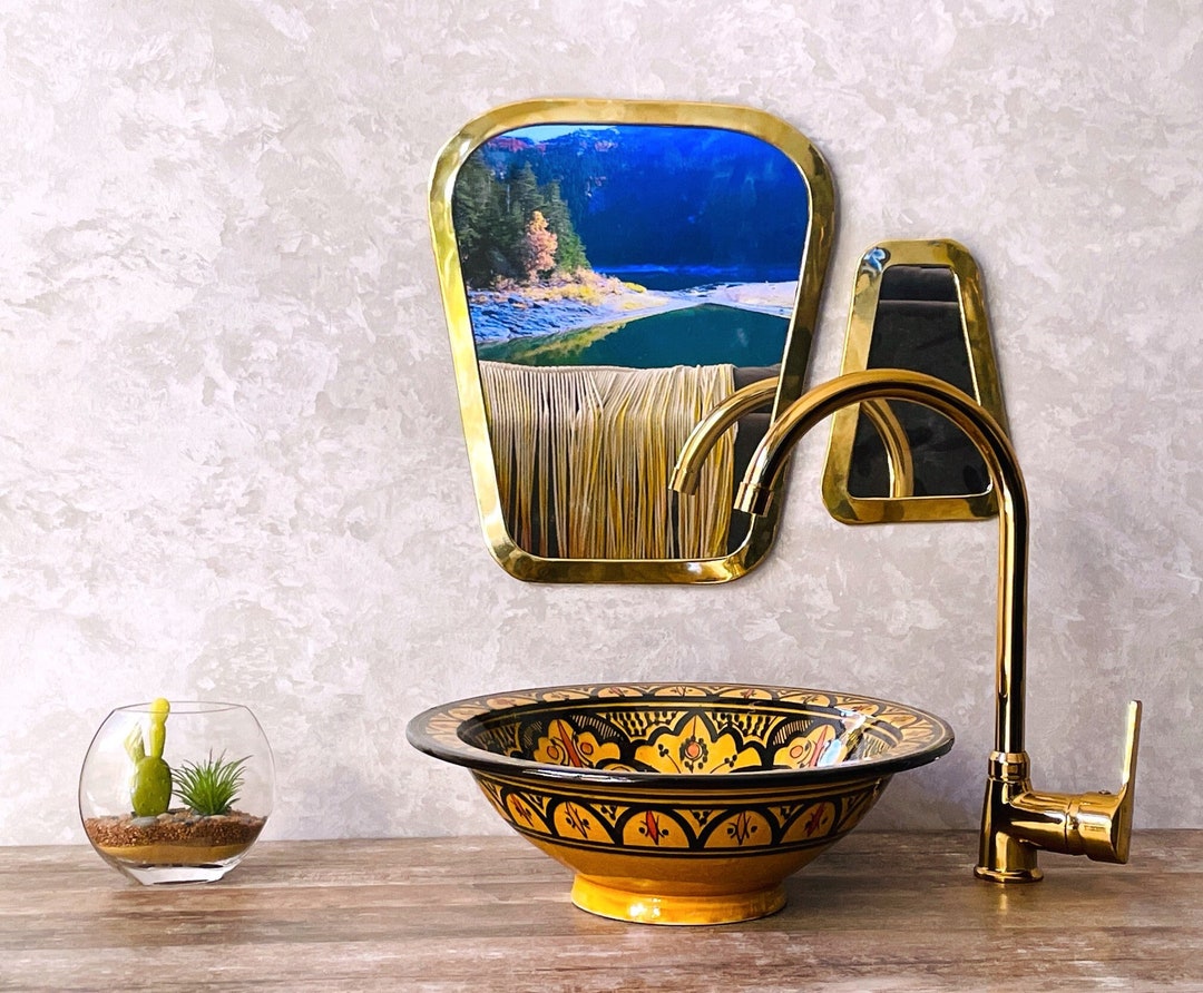 Ceramic Unique W&B Wash Basin, Bathroom Vessel Sink Above Countertop ...