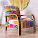 Moroccan Lounge Chair - Handcrafted Moroccan Colors - Mid-century ...