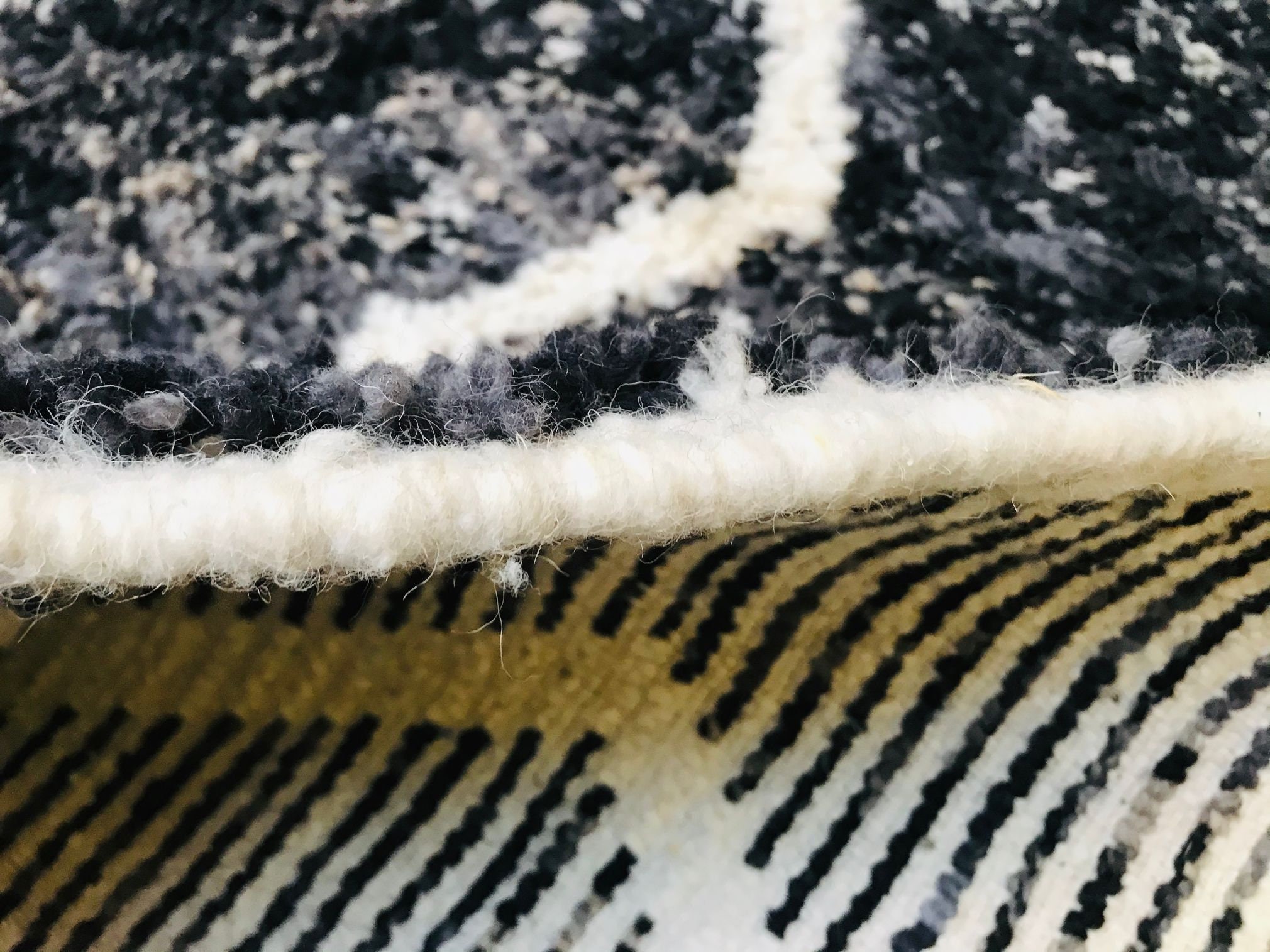 Vintage Black Rug 6x10 Authentic Beniourain Rug Berber | Etsy