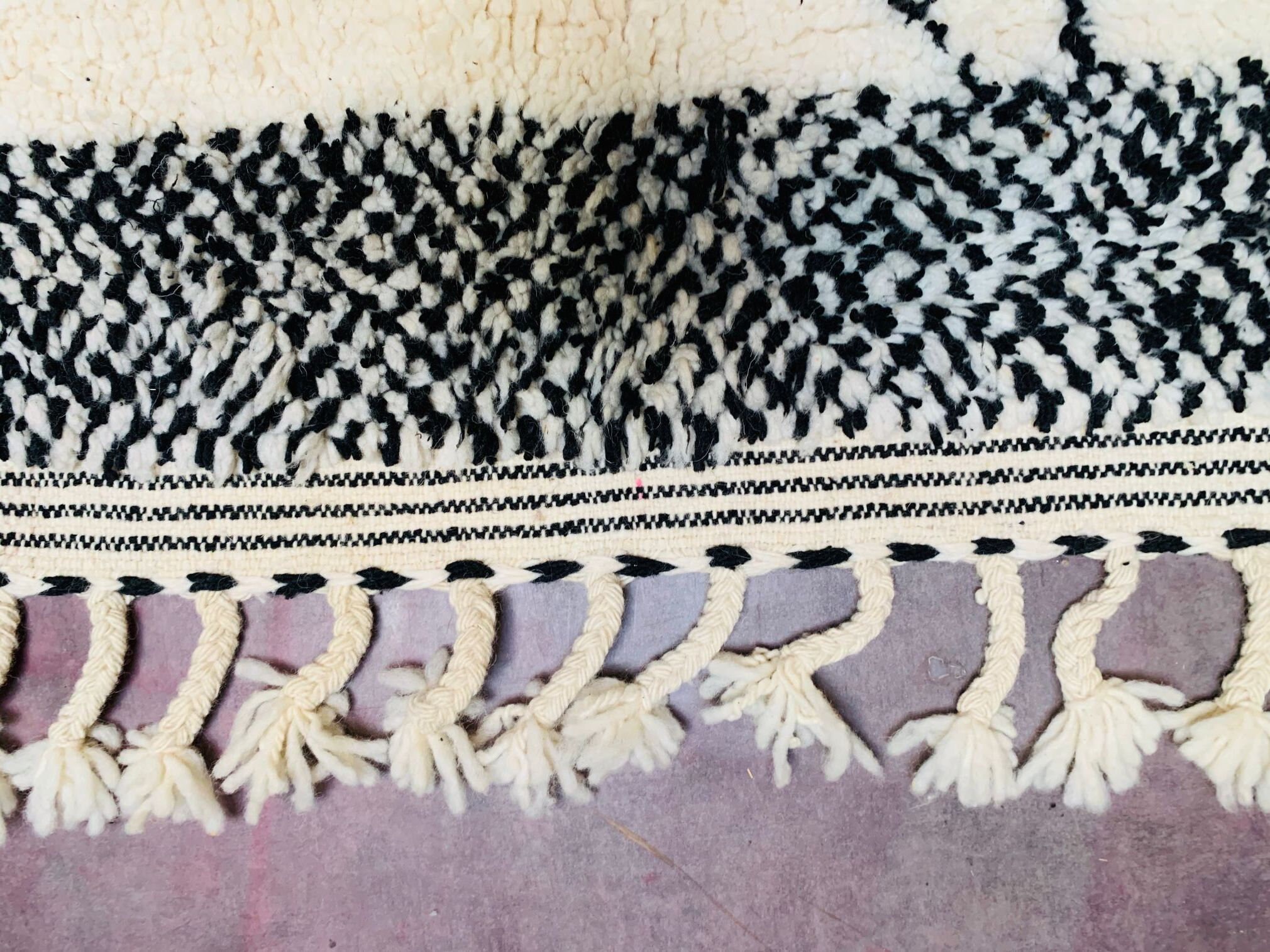 Modern Ben Ourain Carpet 5x8 Moroccan Rug Berber Carpet | Etsy