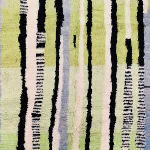 Special Designed Ben Ourain Rug 5x8 SOFT Moroccan Rug Berber Carpet 100 ...