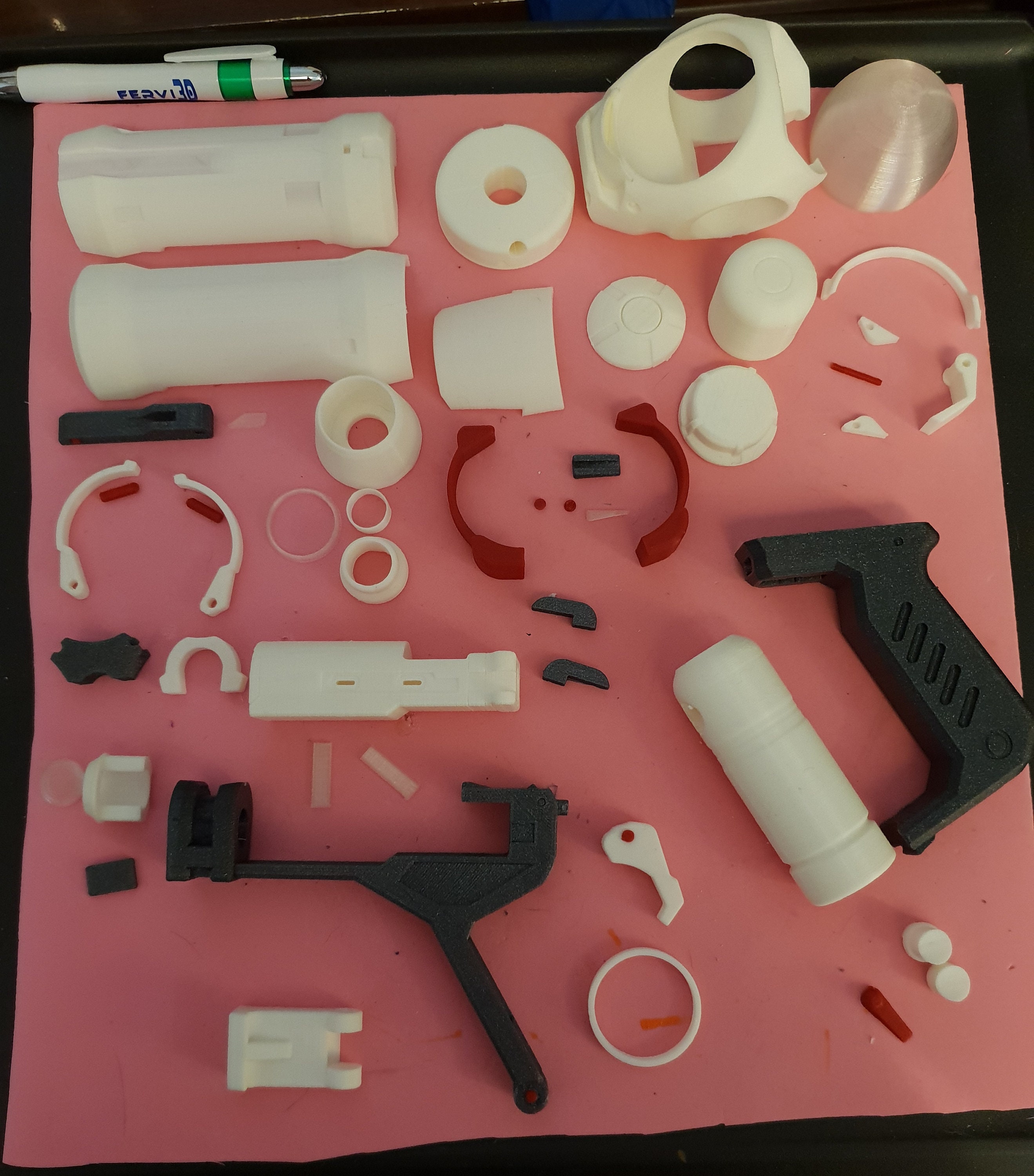 DIY Overwatch Real Size Mei Endothermic Blaster HQ Printable Kit - Etsy