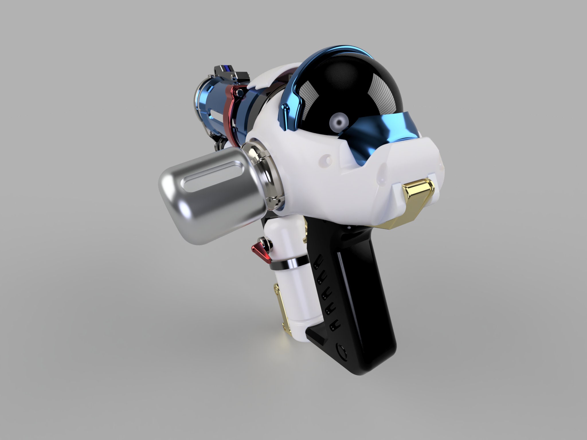 DIY Overwatch Real Size Mei Endothermic Blaster HQ Printable Kit - Etsy