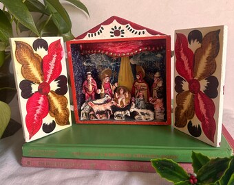 Peruvian Handmade Pottery Nativity Set 8 Christmas Decor, Clay Folk Art ...