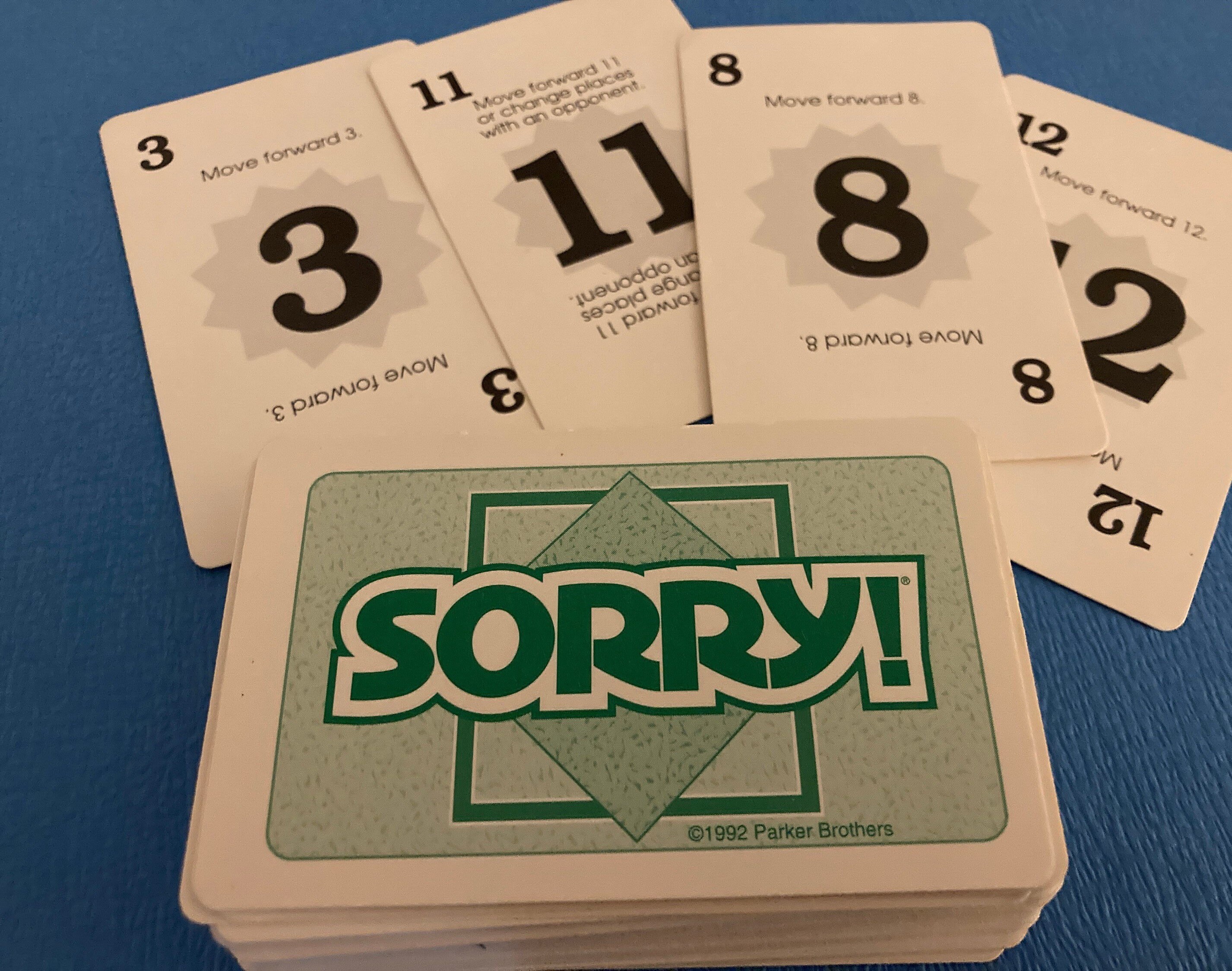 Vintage SORRY Board Game/1998/complete Set/great - Etsy