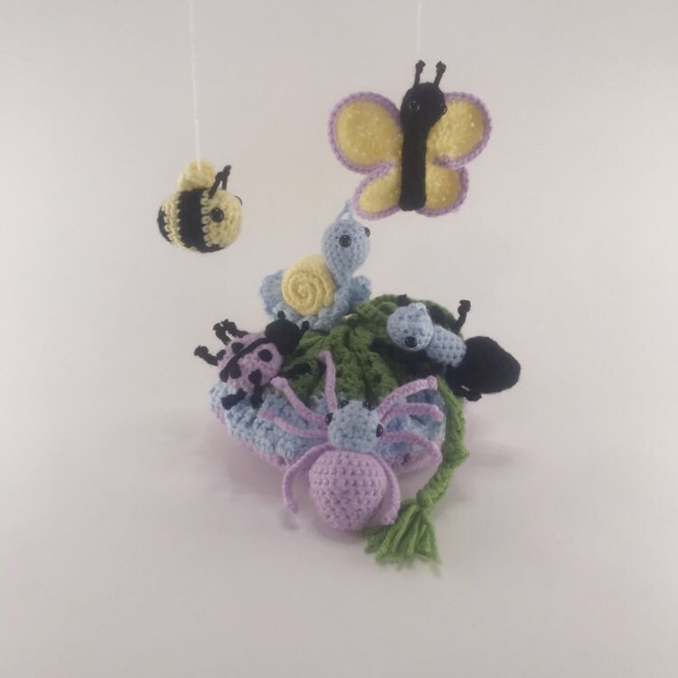 Amigurumi Bugs With Playmat/bag Toy Crochet Pattern spider | Etsy