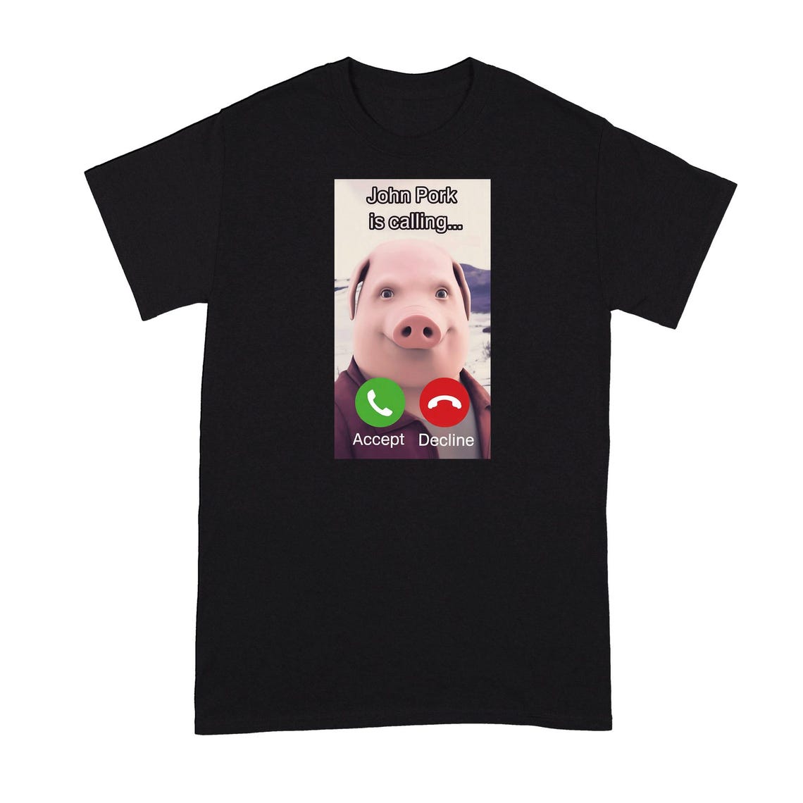 John Pork Shirt Prank Call Viral Meme - Etsy