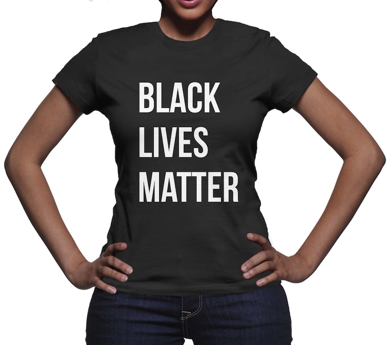 Black Lives Matter Tee BLM T-shirt Black Activist Shirt Social - Etsy