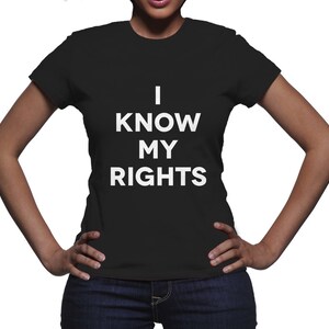 I Know My Rights Colin Kaepernick I Know My Rights Shirt Kaepernick ...