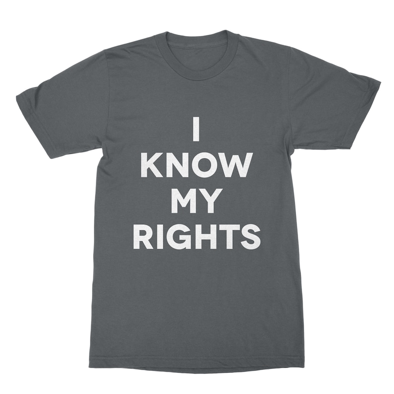 I Know My Rights Colin Kaepernick I Know My Rights Shirt Kaepernick ...