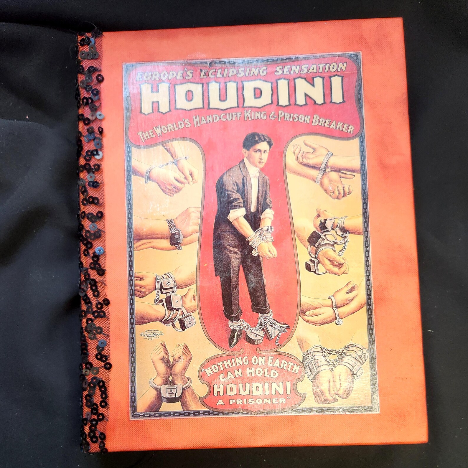 Houdini Halloween Themed Completed Junk Journal - Etsy