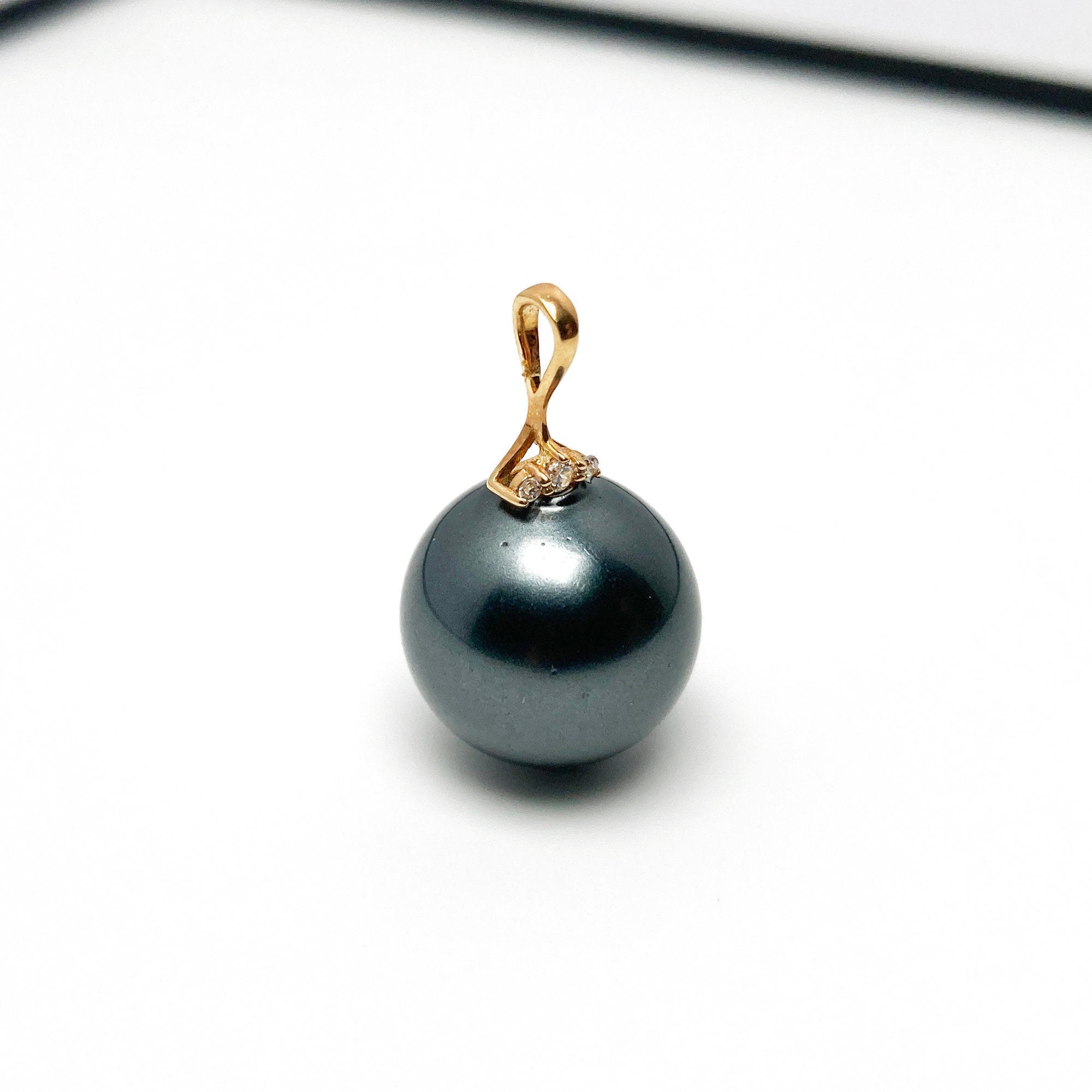 Solid 18K Gold Pearl Peg Bails Pin Pendants,drop Pendant Setting for ...