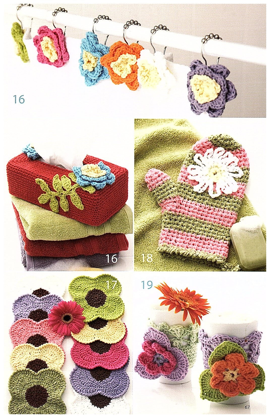 Crochet Pattern E-book, Easy, PDF Instant Digital Download, Dishcloth ...