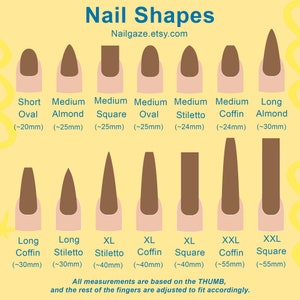 Nail Sizing Kit for Press-on Nails | Easy Sizing for Perfect Fit ...