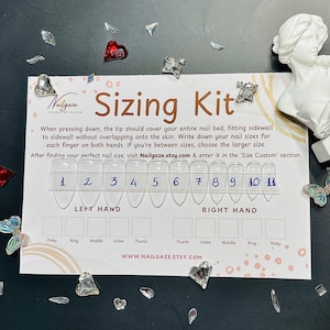 Nail Sizing Kit for Press-on Nails | Easy Sizing for Perfect Fit ...