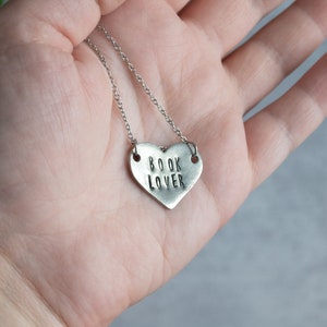 Book Lover Necklace, Book Lover Jewelry, Book Gift for Book Lovers ...