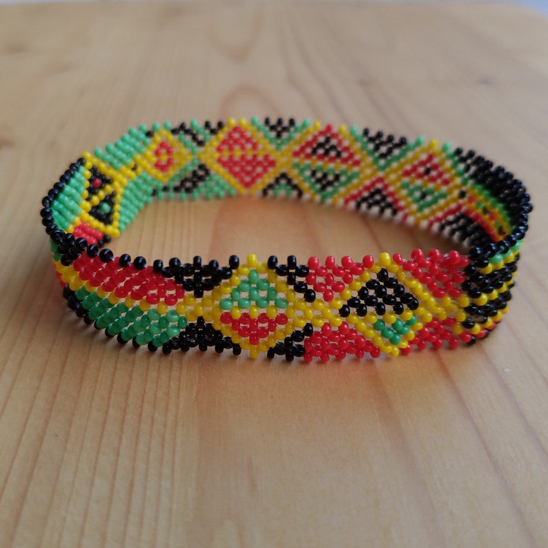 AFRICAN BRACELET. BEADS. Togo West Africa. - Etsy