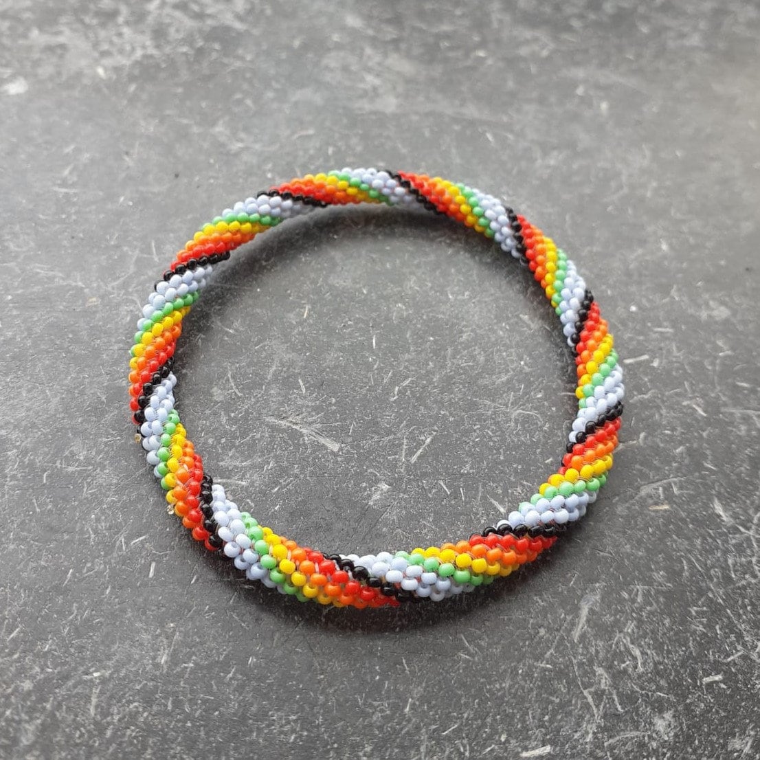 AFRICAN BRACELET. BEADS. Togo West Africa - Etsy Canada