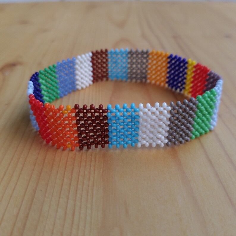 AFRICAN BRACELET. BEADS. Togo West Africa. - Etsy