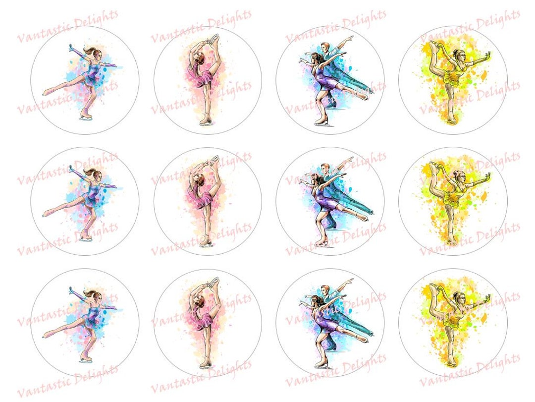 PRINTABLE Figure Skating Music Competition Winter Sport - Etsy