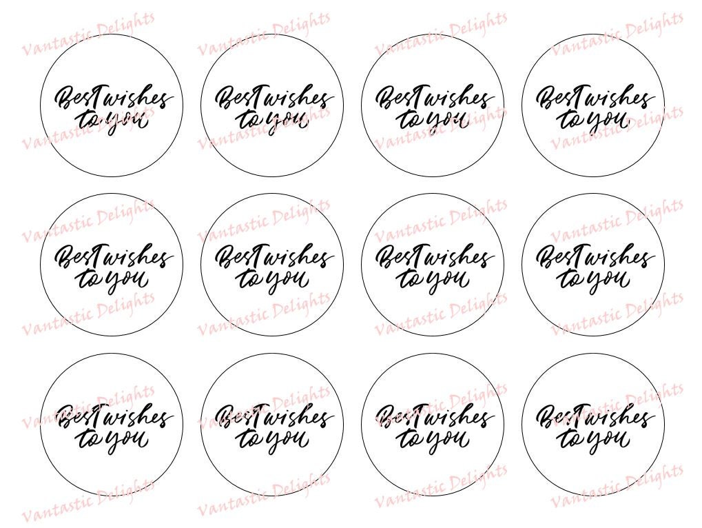 PRINTABLE Best Wishes To You Encourage Farewell Birthday Good Luck PRINTABLE Best Wishes To You Encourage Farewell Birthday Good Luck