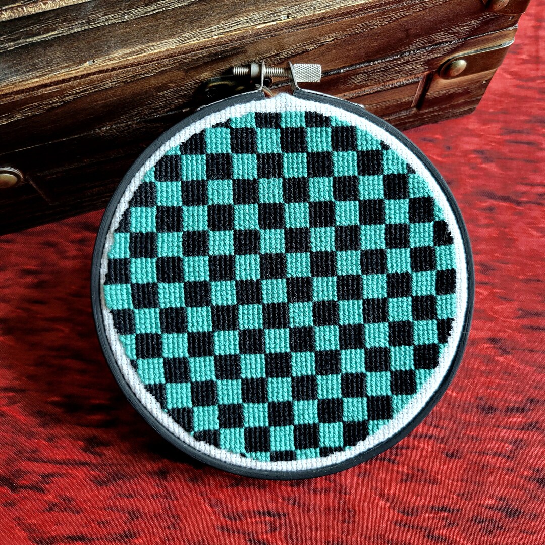 Demon Slayer: Kimetsu No Yaiba - Tanjiro Kamado Cross Stitch Decor - Etsy