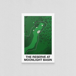 The Reserve at Moonlight Basin Golf Poster - Etsy