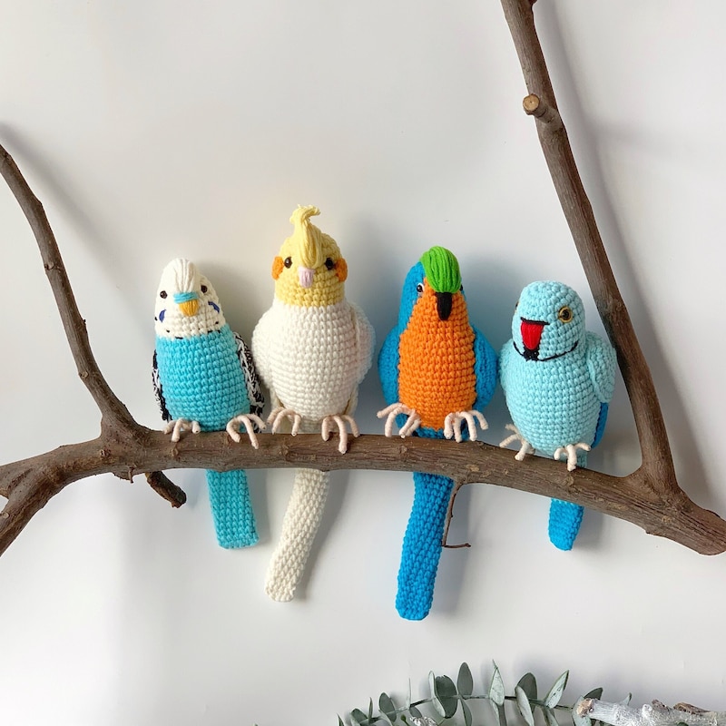 Parrot Stuffed Animal - Etsy