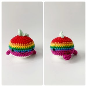 LGBT Handmade Whale Crochet LGBT Whale Birthday Gift - Etsy