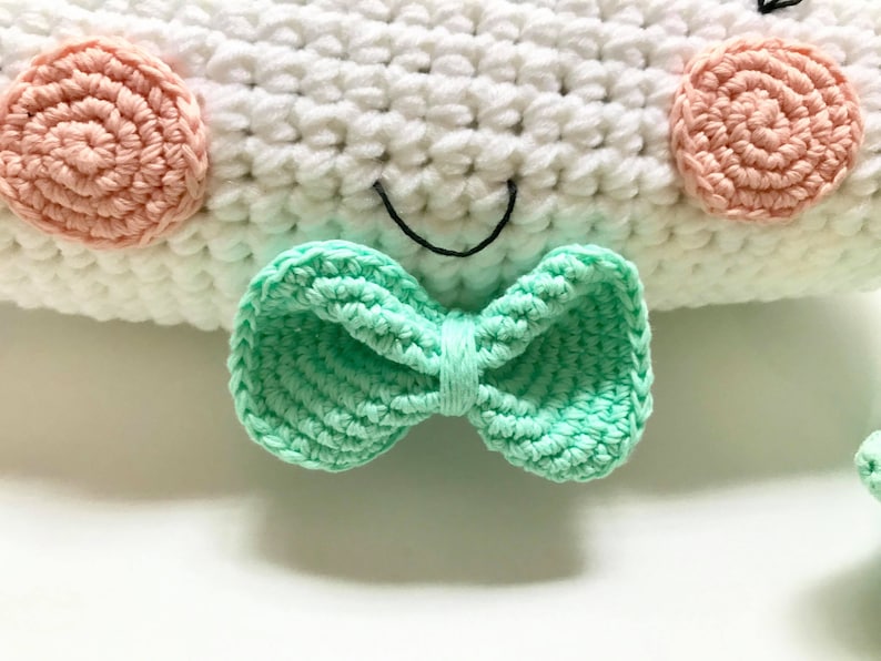 Happy Cloud With Baby Name, Crochet Big Cloud With Baby Name and Stars ...