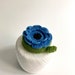 Crochet Beautiful Flower Tape Measure, Pure Handmade, Gift for House ...