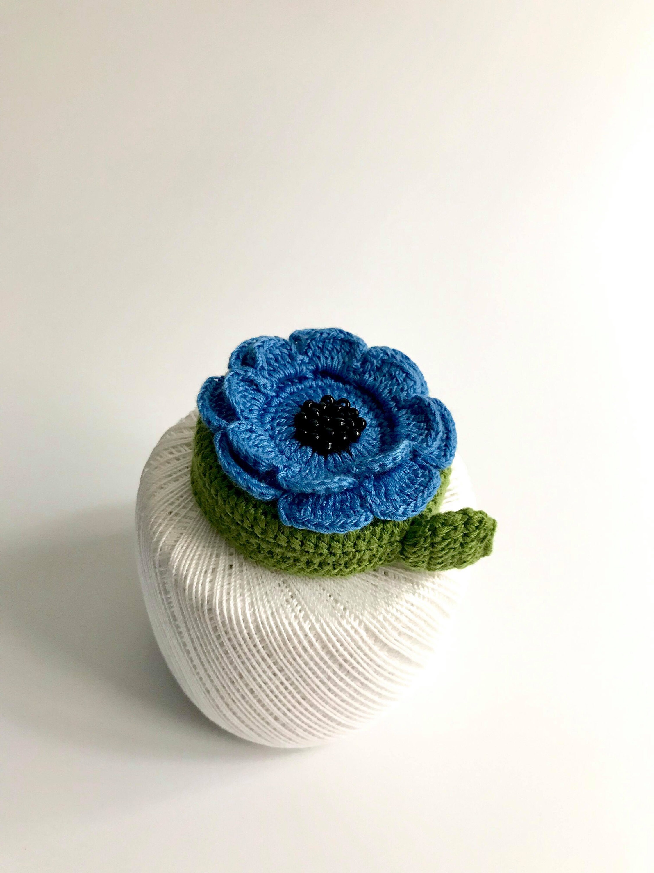 Crochet Beautiful Flower Tape Measure, Pure Handmade, Gift for House ...