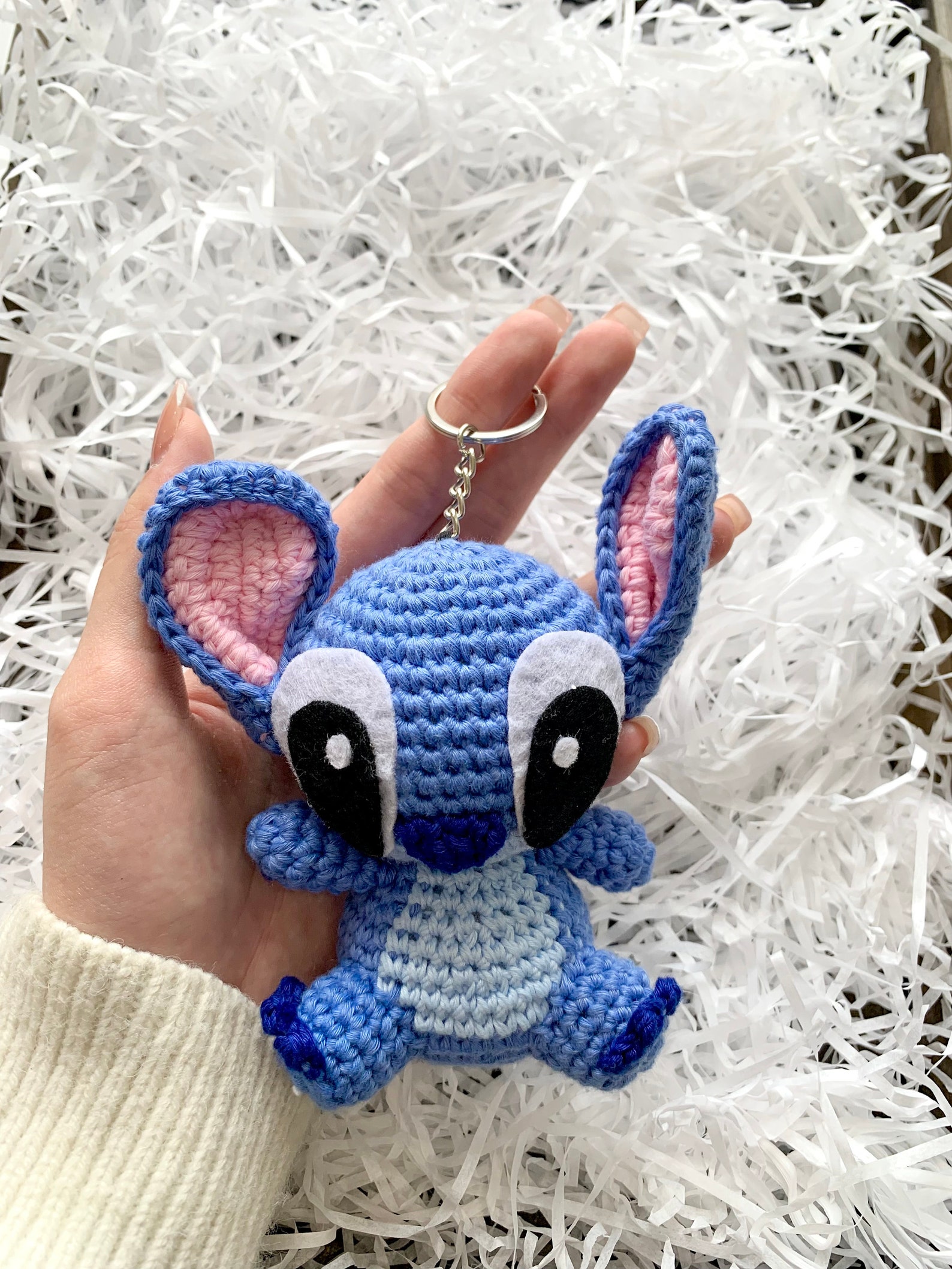 Crochet Stitch Keychain Pure Handmade Little Gift for Your - Etsy