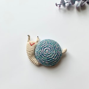 Crochet Snail Tape Measure, Crochet Snail, Handmade Snail Tape Measure ...
