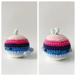 LGBT Handmade Whale Crochet LGBT Whale Birthday Gift - Etsy