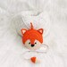 Crochet Foxes Animaltape Measure- Christmas Gift for Special Someone ...
