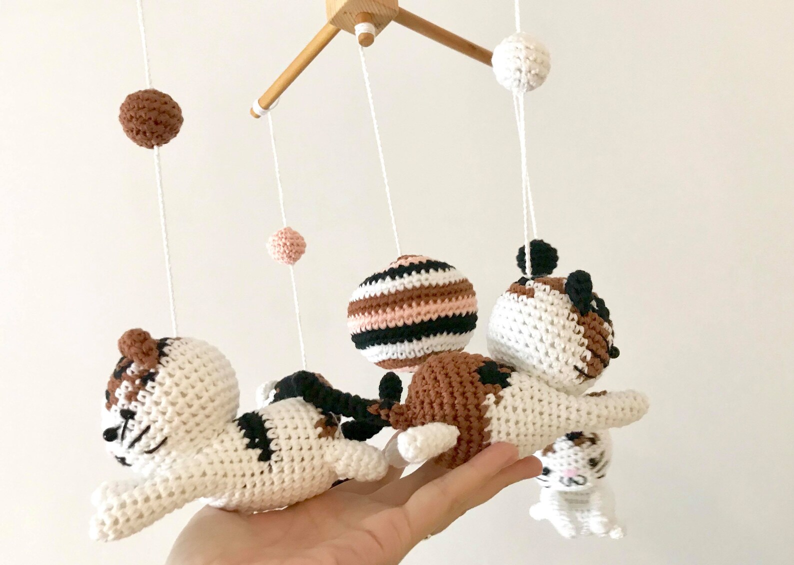 Custom Kitten Baby Mobile Custom Cat Kitten Mobile Nursery | Etsy