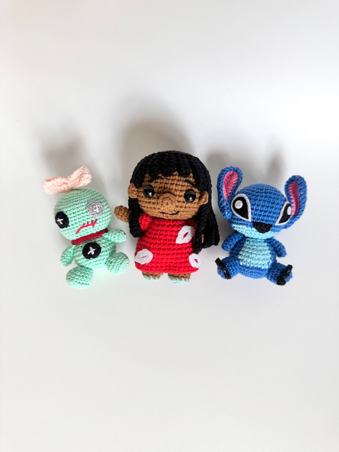 Crochet Mini Doll Stuff Animal, Christmas Gift , Mini Stitch Handmade ...