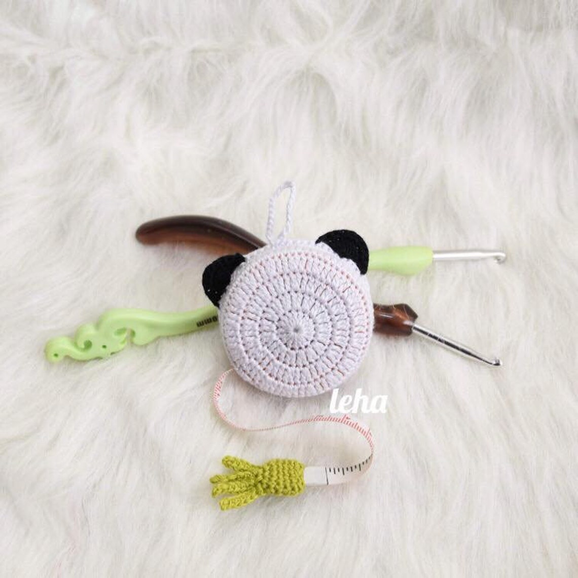 Panda Tape Measure, Crochet Panda, Nice Gift for Special Someone - Etsy