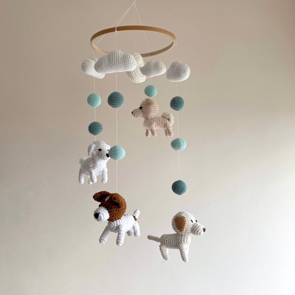 Custom Dog Baby Mobile - Etsy