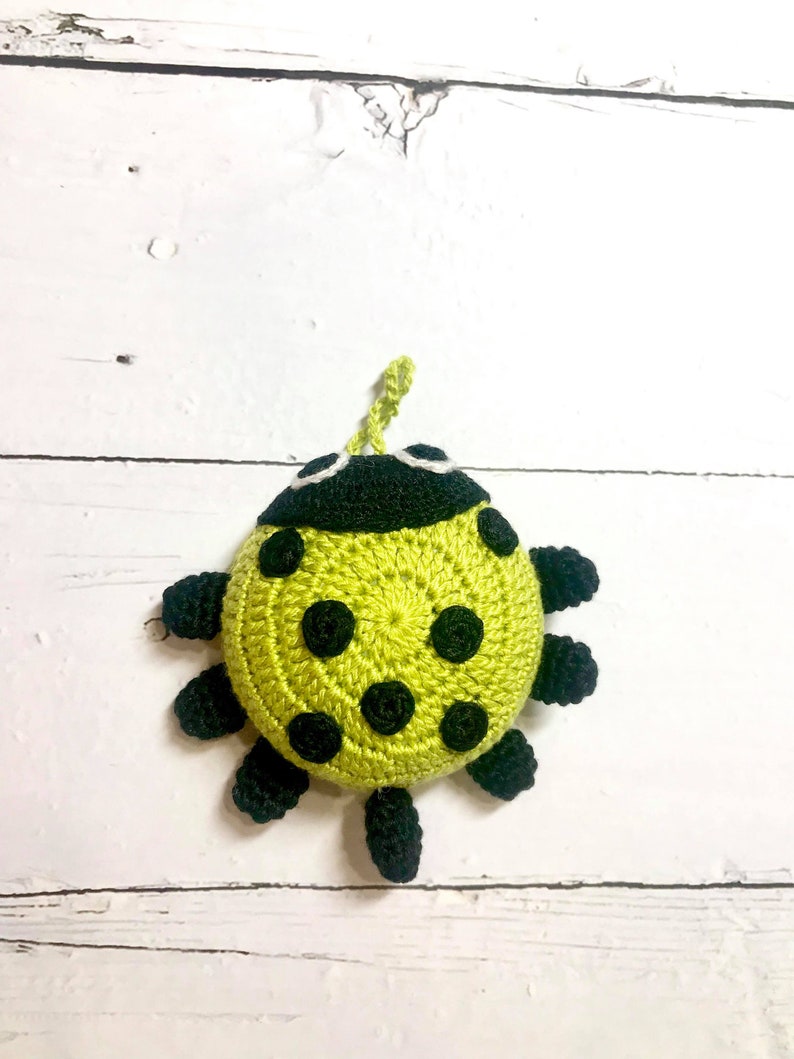Crocheted Ladybug Animal Tape Measure Gift for Special | Etsy