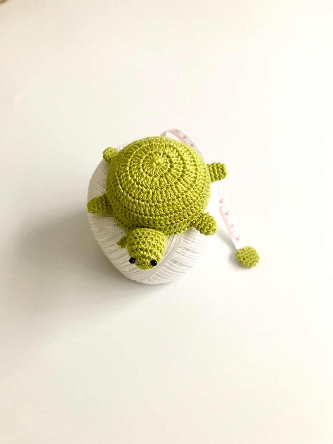 Crochet a Turtle Tapemeasure, Crochet Turtle Tape Measure, Animal ...